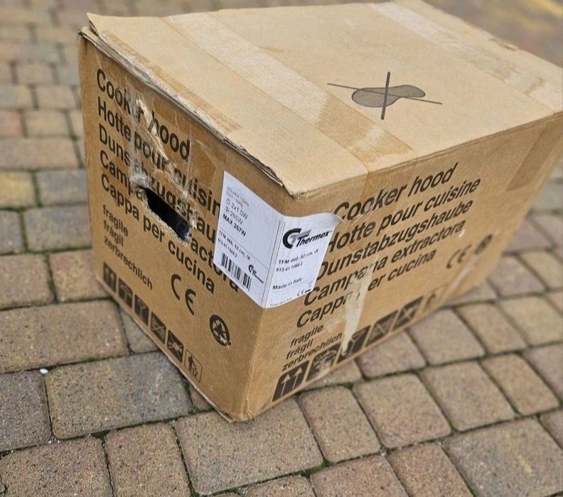 NOWY Dunskiej Produkcj Okap THERMEX ..TFM.. 460mm. (STAL) Damasławek ...