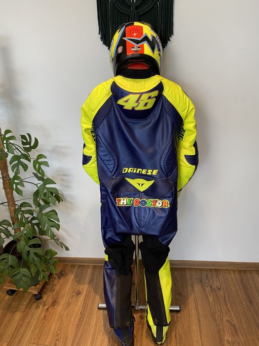 Kombinezon Dainese Vr46 Valentino Rossi Moto Gp 2004 Buty Kask Agv ...