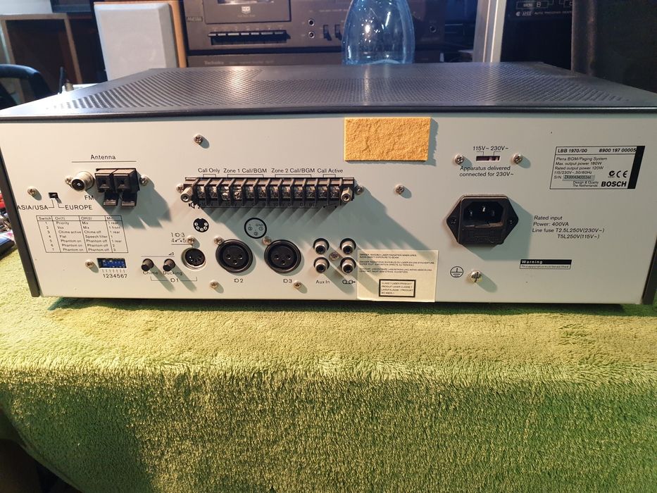 BOSCH PLENA BMG Paging System CD/FM nagłośnienie wielkopowierzchniowe ...