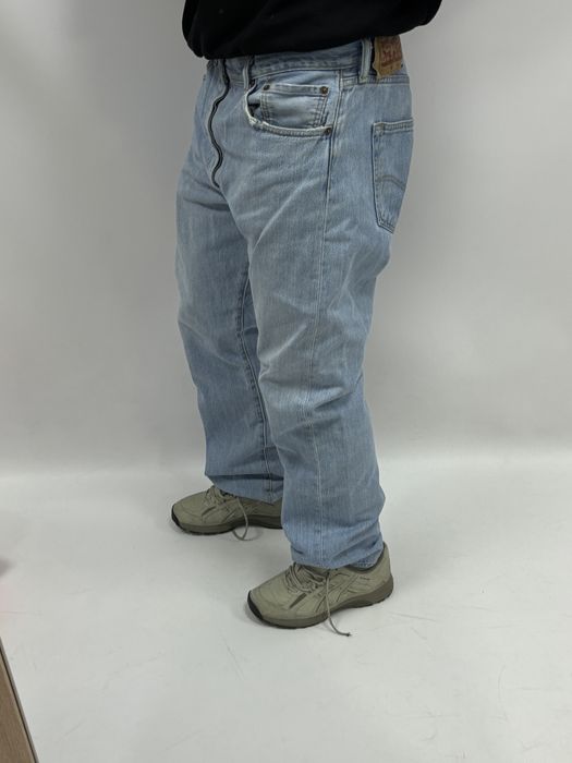 Широкі світлі джинси levis 501 36/30 джинсы левайс 501 wrangler: 550 ...