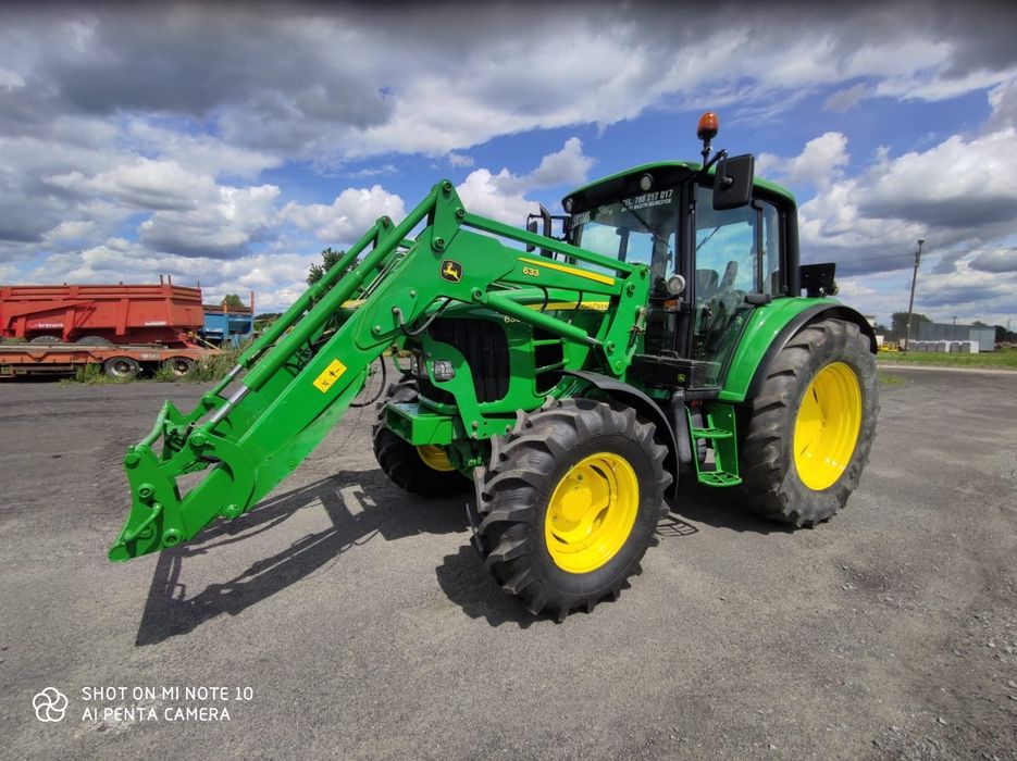 John-Deere 6330 z Ładowaczem JD 633 / 11r. Power-Quad / 130 km Czersk • OLX.pl