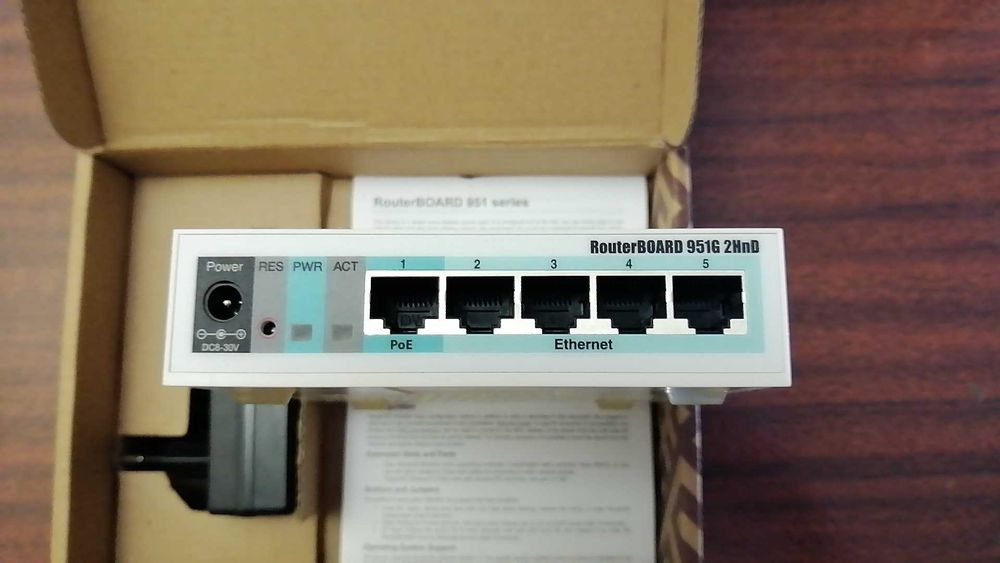 MikroTik RB951G-2HnD: 2 300 грн. - Периферійні пристрої Нова Водолага ...