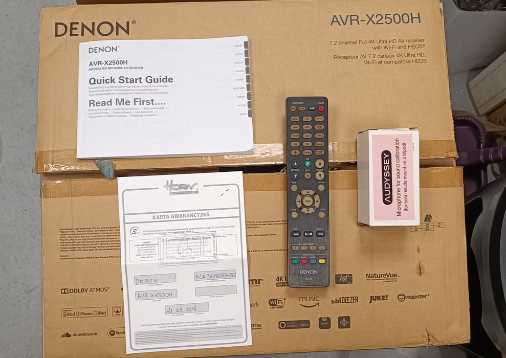 Denon AVR - X 2500 H Gdańsk Piecki-Migowo • OLX.pl