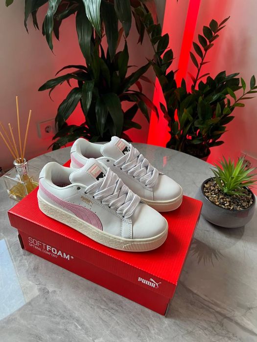 Puma Suede XL White With Pink, Пума XL, Puma XL: 2 350 грн. - Інші кросівки Львів на Olx