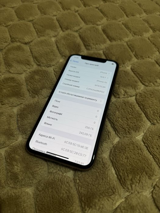 IPhone XS 256 gb neverlock: 5 500 грн. - Смартфони / мобільні телефони ...