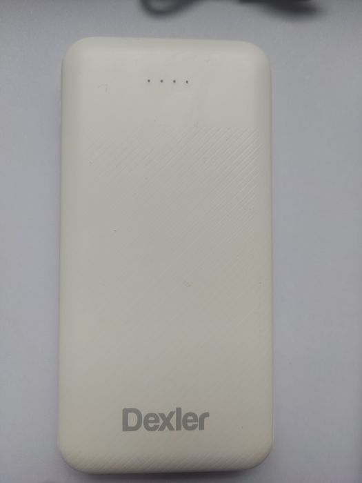 Power Bank Dexler 8000mAh повербанк портативний зарядний пристрій: 280 ...