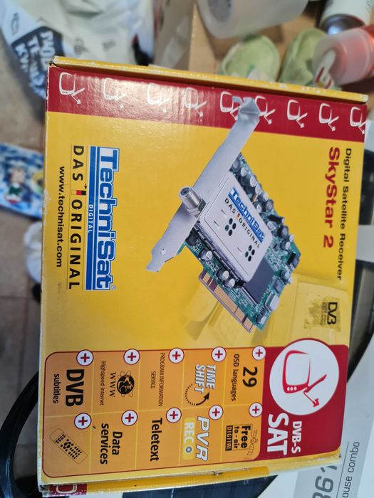 Плата для прийому супутникового сигналу technisat skystar 2 tv: 350 грн ...