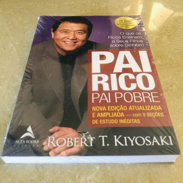 Livro Pai Rico, Pai Pobre - Edição 20 Anos de Robert T. Kiyosaki (Port ...