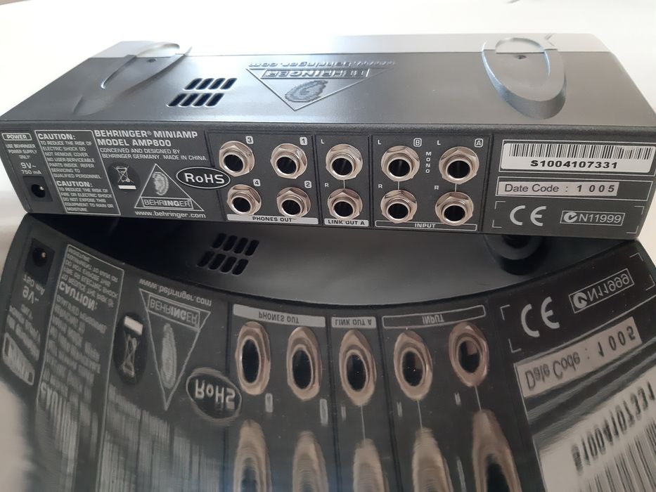 Behringer Mini Amp 800 original em bom estado Santo Isidoro • OLX Portugal