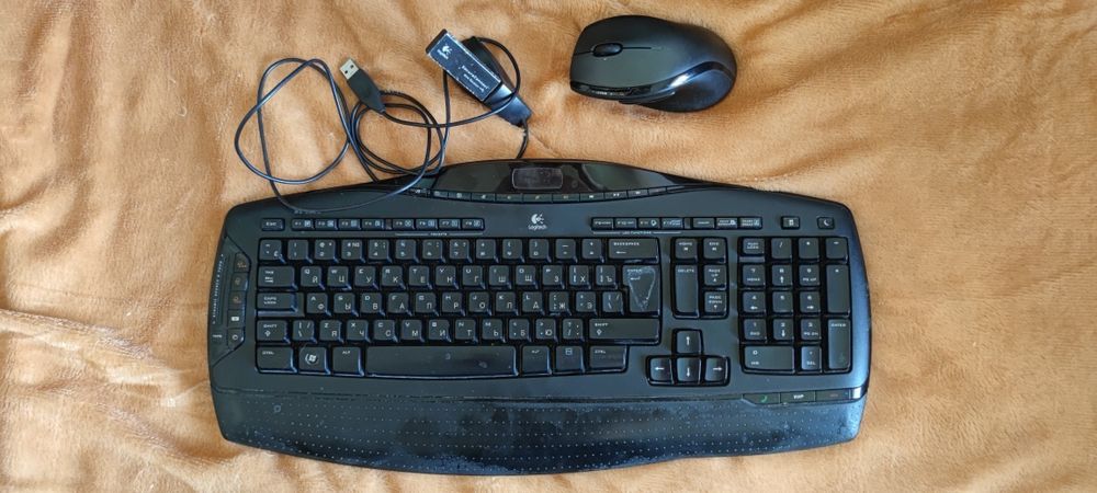 Бездротова клавіатура і мишка logitech mx 3200: 400 грн. - Периферийные ...