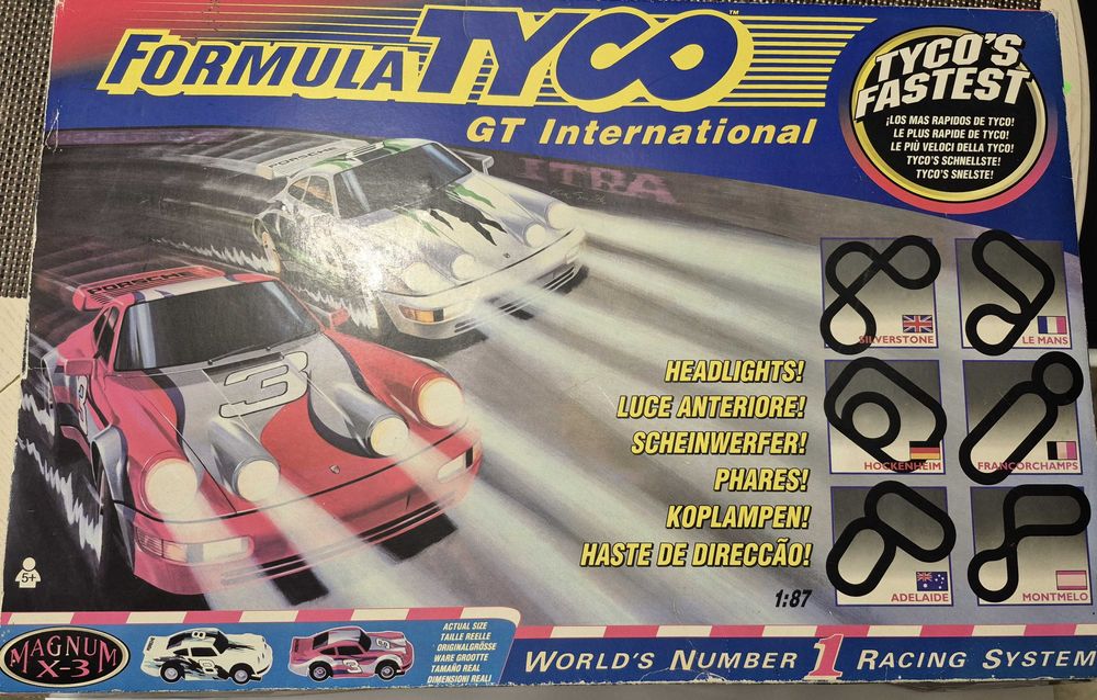 Самая быстрая гоночная игра с трассой Formula TYCO GT International: 2 ...