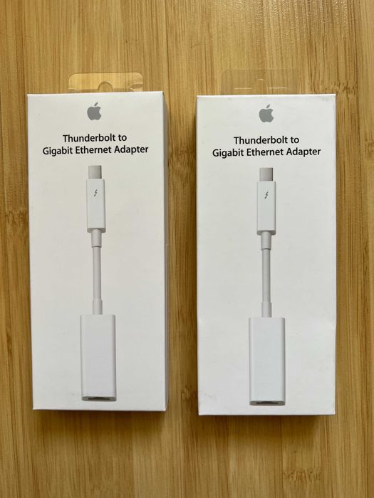 Оригінальний Apple Thunderbolt to Gigabit Ethernet Adapter MD463 A1433 ...