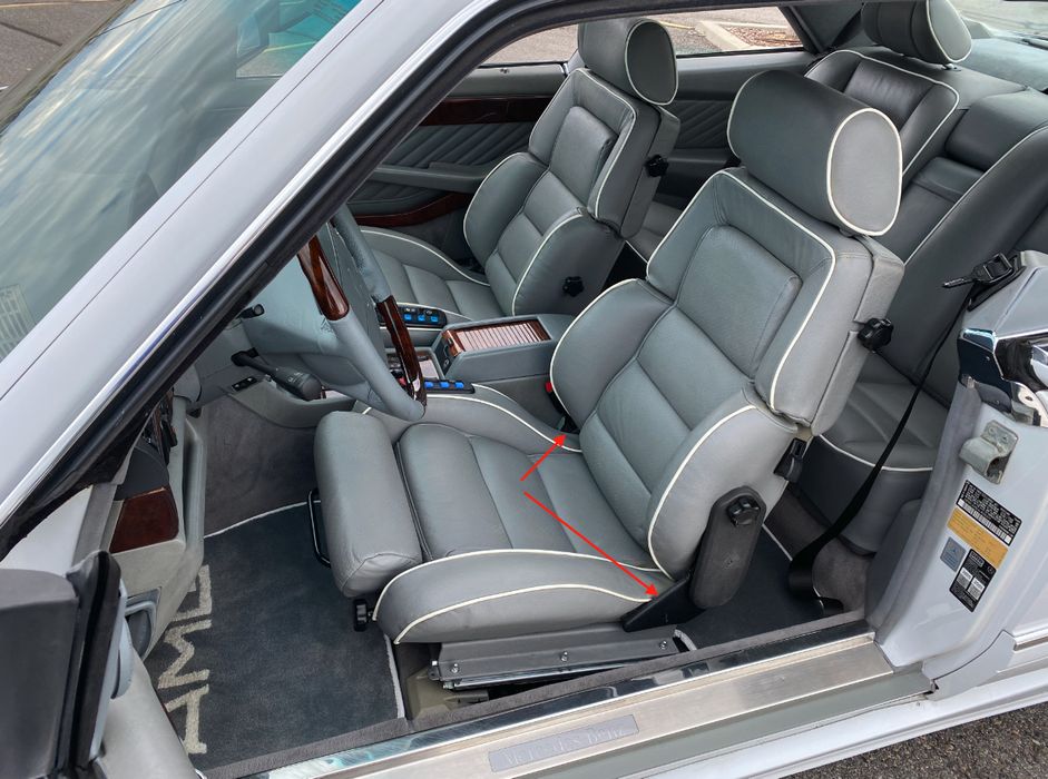 Recaro Classic Seat C81 KBA 90076 Plastikowa osłona bocznego siedzenia ...