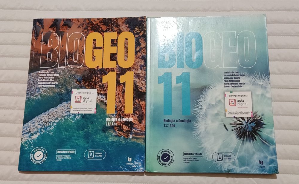 Manual de Biologia e Geologia 10 e 11 ano Argoncilhe • OLX Portugal