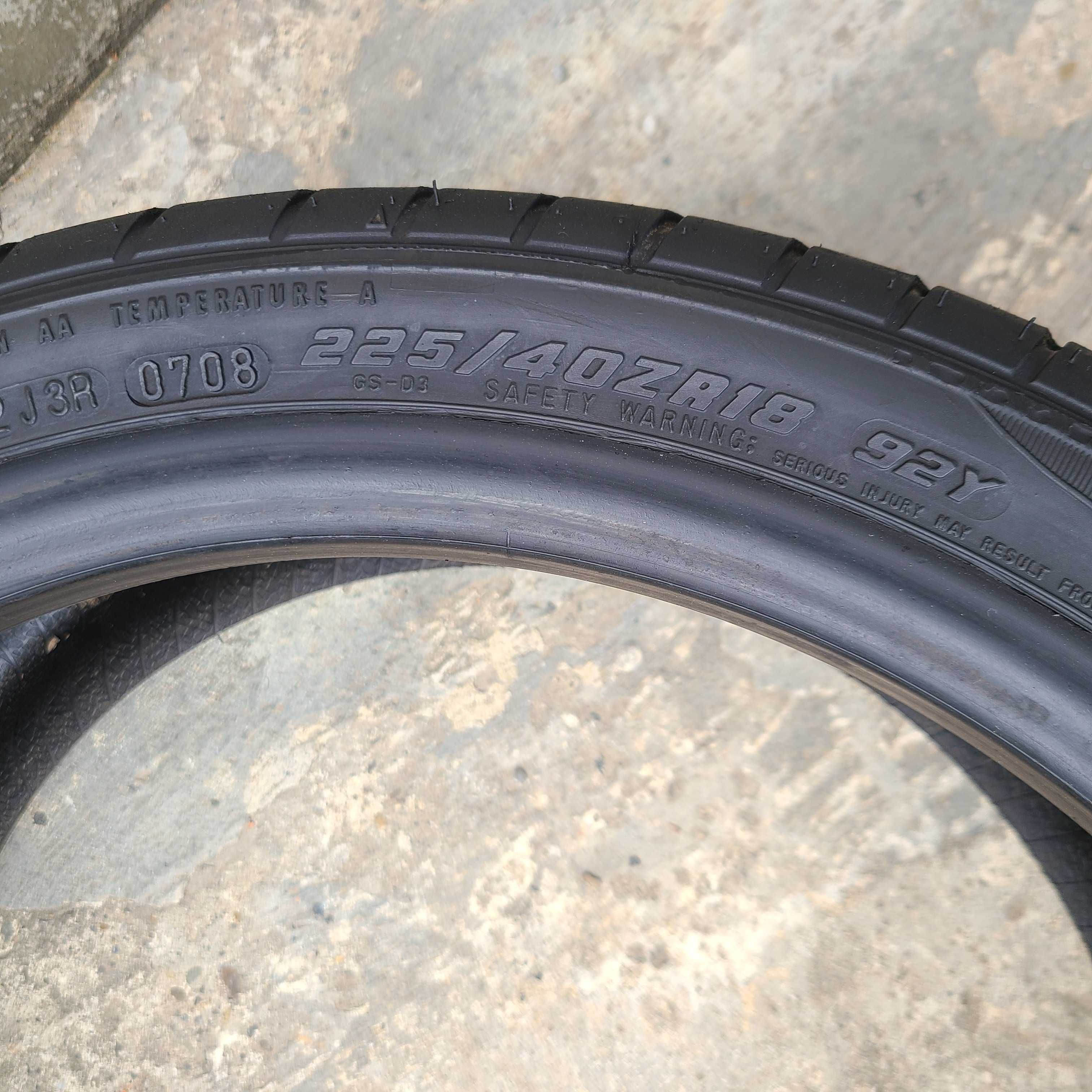 Летняя резина, шины 225 40 R18 Goodyear (Гудиер) 4шт.: 38 $ - Автошини ...