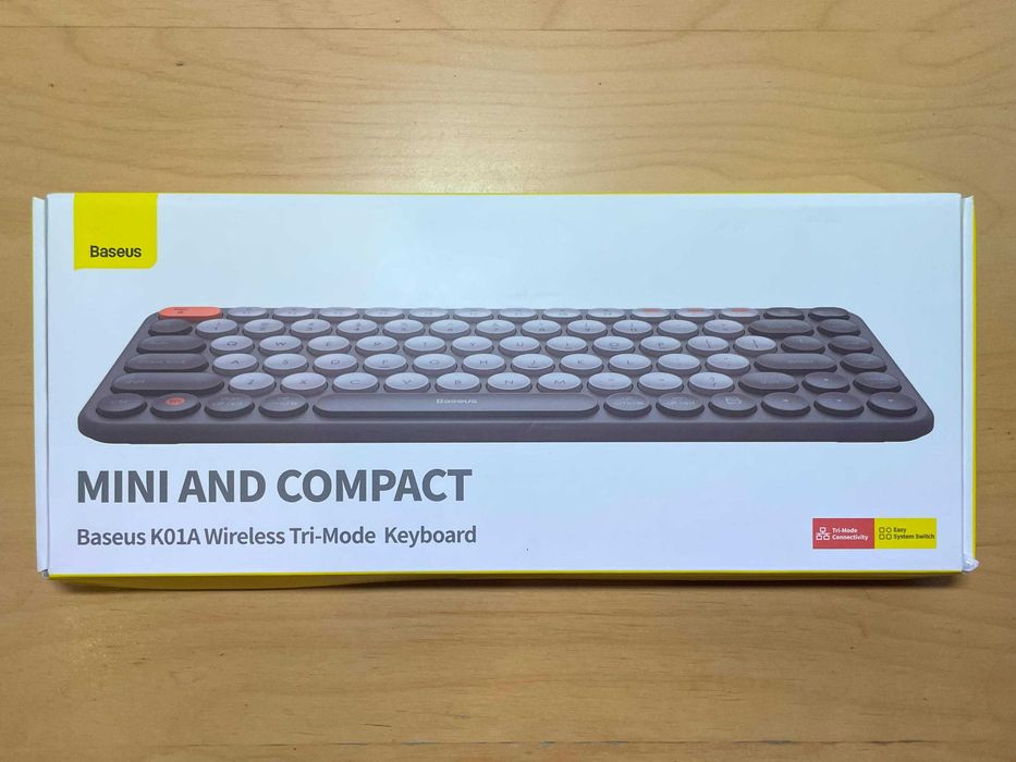 Klawiatura BASEUS K01A WIRELESS TRI-MODE. Styl, Wygoda, Funkcjonalność ...