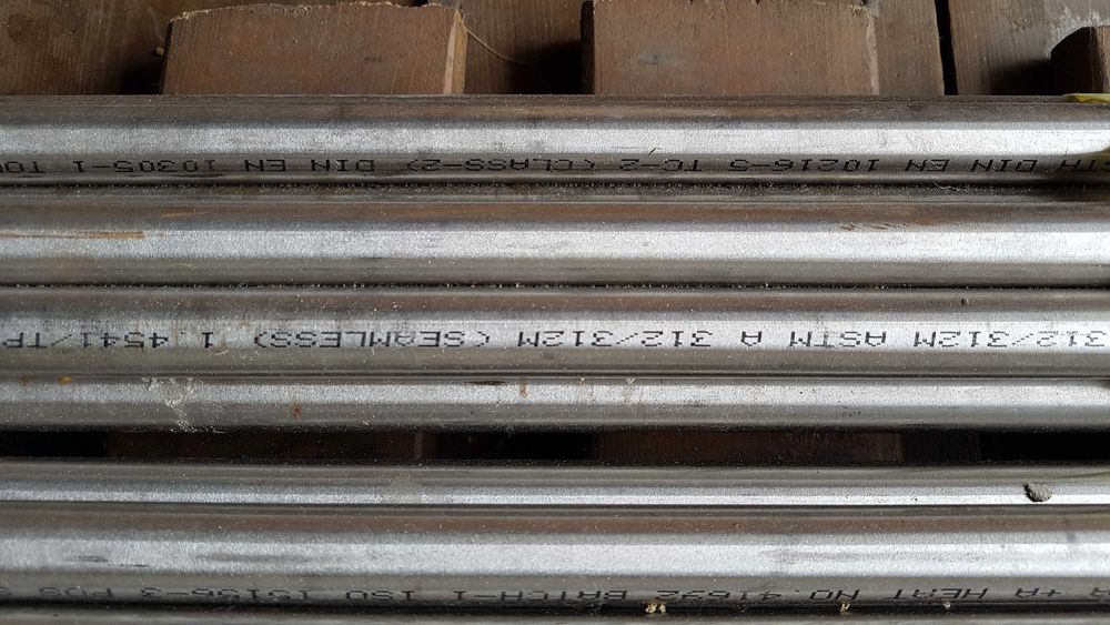 SPRZEDAM rura ciągniona nierdzewna kwasoodporna fi 18 x 4 ASTM 312M ...