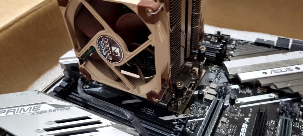 Motherboard ASUS X399-A CPU Threadripper 1950X Cooler Noctua NF-A9 PWM ...