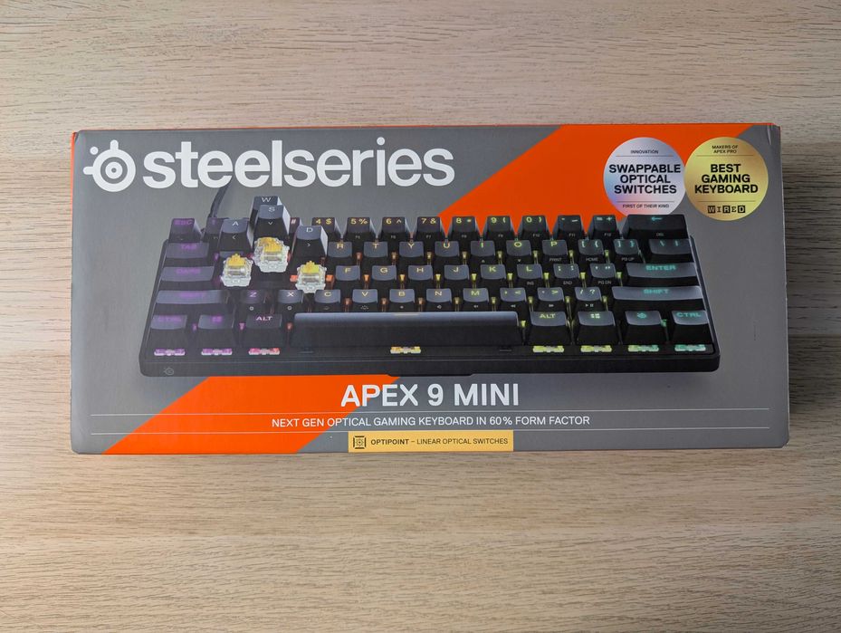SteelSeries Apex 9 Mini - US Layout - Como Novo Parque das Nações • OLX.pt