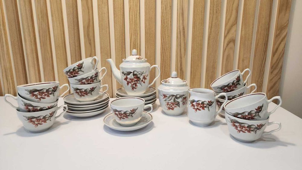 Сервіз чайний 12 персон НОВИЙ у коробці Баранівський фарфоровий з д 1 290 грн Посуда