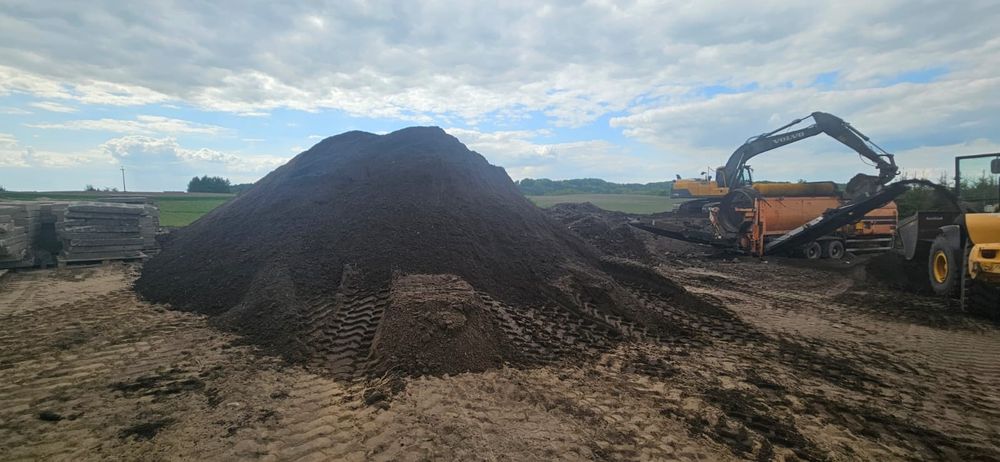 Czarnoziem, ziemia ogrodowa humus przesiewana Pruszcz Gdański • OLX.pl