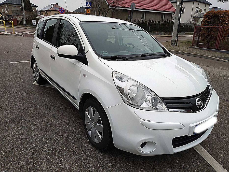 NISSAN NOTE LIFT 2010r 1,4 benzyna zimówki grzane fotele Sprowadzony ...