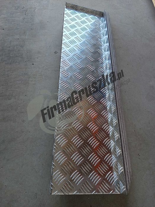 Blacha aluminiowa ryflowana 2000x1000x2 mm Gliwice Brzezinka • OLX.pl