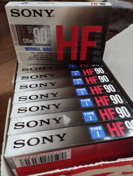 Аудіокасети Sony HF TDK 90 блок: 260 грн. - CD / DVD / Платівки Полтава на Olx