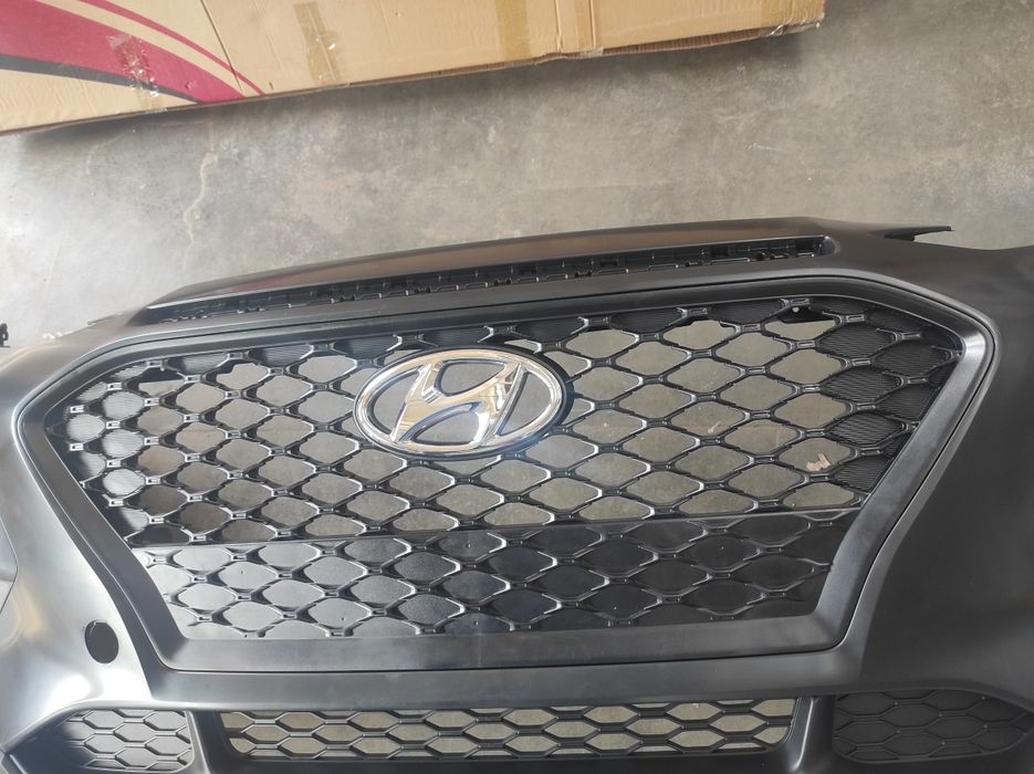 Решетка радиатора Hyundai Kona 2018 2019 2020 2021: 120 $ - Решітка ...