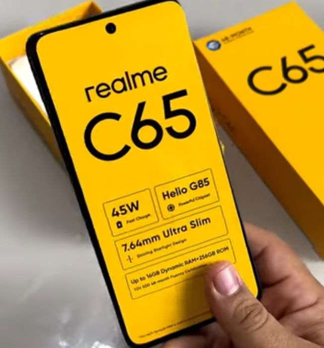 Realme C65 Câmera 50 MP com IA Novíssimo selado Monte Gordo • OLX.pt