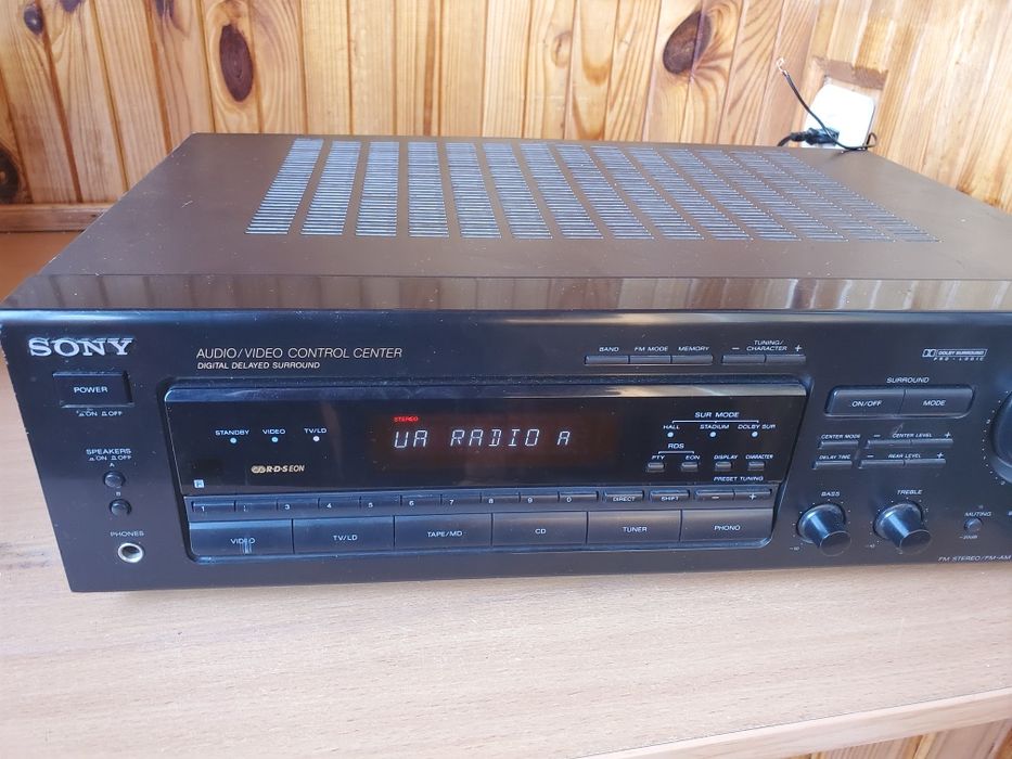 Ресивер SONY STR-D665+ колонки SONY SS-F2 + микшер Sound Craft Stereo ...