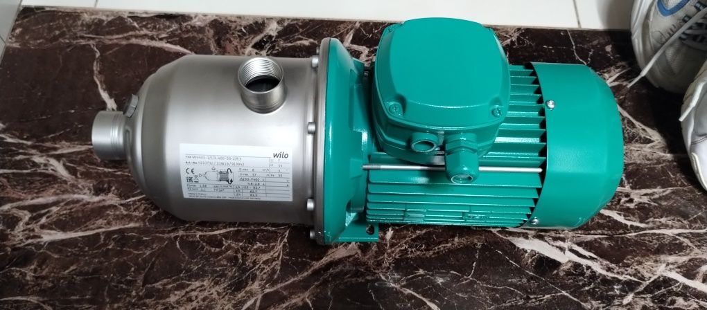 Продам многоступенчатый насос для полива, повышения давления wilo mhi ...