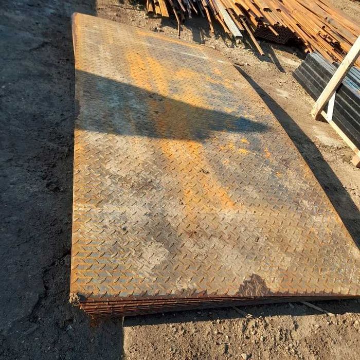 Blacha ryflowana łezka stalowa grubość 3mm wymiary 1250 mm 2500mm Mińsk Mazowiecki • OLX.pl