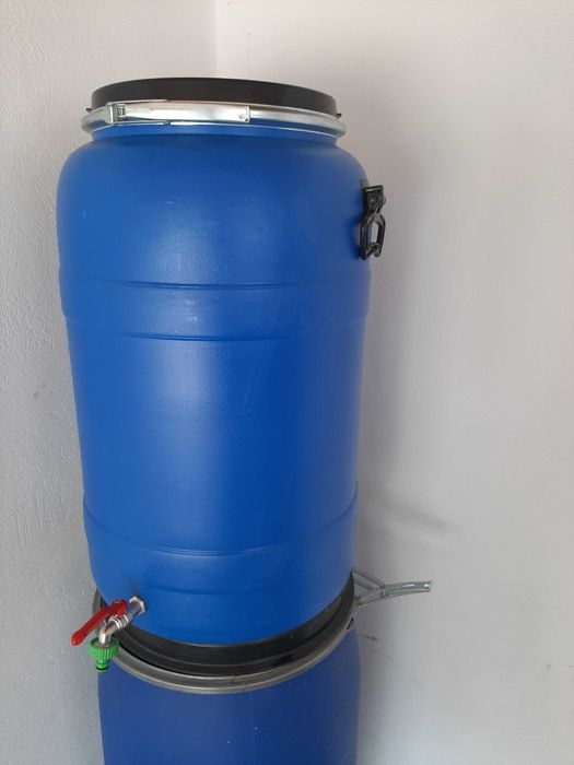 Beczka plastikowa 60l 80l 100l 120l 150l 250l 260l Spożywka Częstochowa Grabówka • OLX.pl