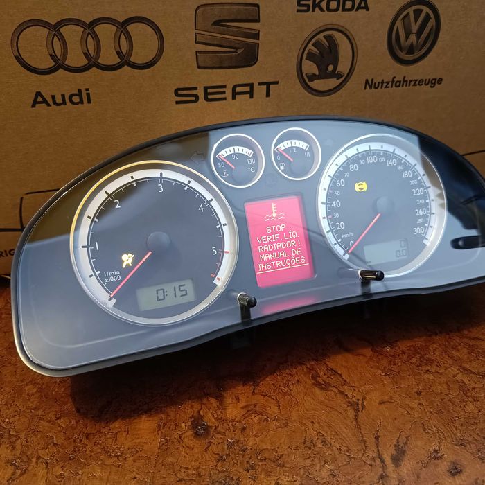Quadrante VW Passat 3BG W8 TDI 300km/h com computador Bordo VDO Ílhavo ...