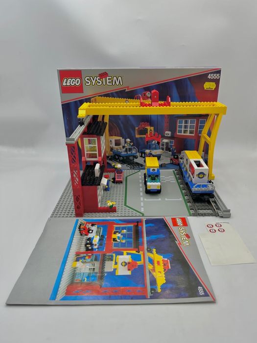 Lego 4555 Train Cargo Station BOX Częstochowa Parkitka • OLX.pl