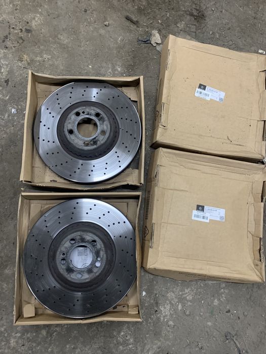 Передние и задние w222 v222 c217 тормозные диски A2224215100 Mercedes ...