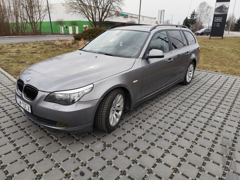 BMW E61 Lift Shadow Line, Panorama, Manual, Head up. Logic 7 2010r ...
