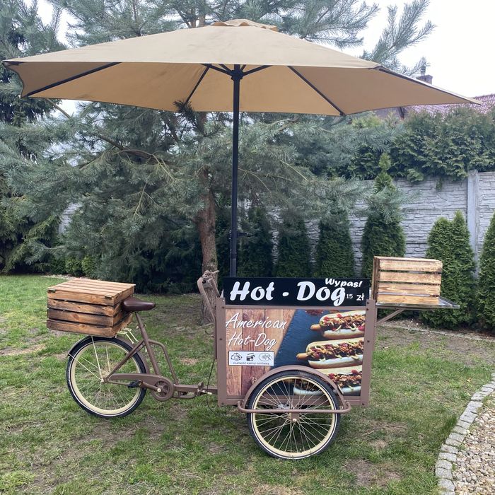 Riksza Gastronomiczna / Rower Gastronomiczny / Przyczepa / Food Truck ...