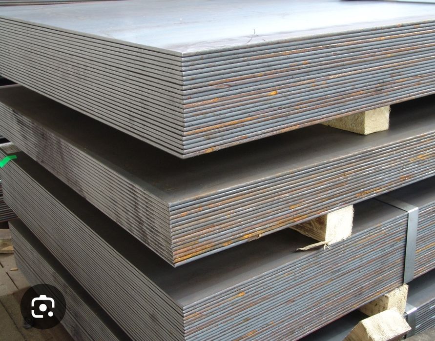 Blacha stalowa 5mm. Stal konstrukcyjna S235. Płyta stalowa 1mx2m Strzelin • OLX.pl