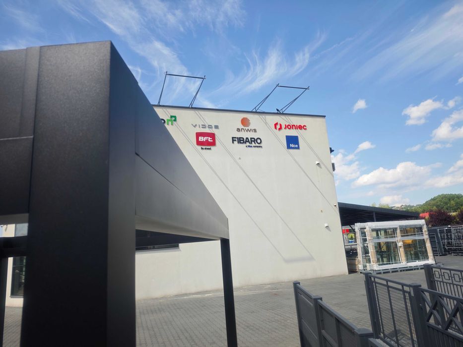 Pergola ogrodowa konstrukcja aluminiowa masywna 5x4m, kolor RAL Nowy ...