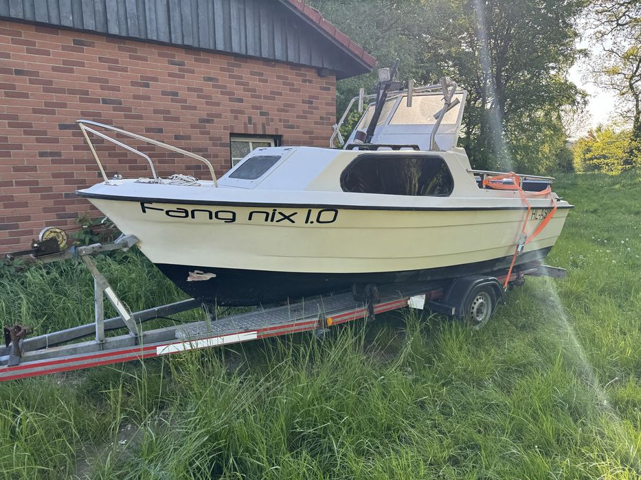 Lódka wędkarska z silnikiem Leszno • OLX.pl