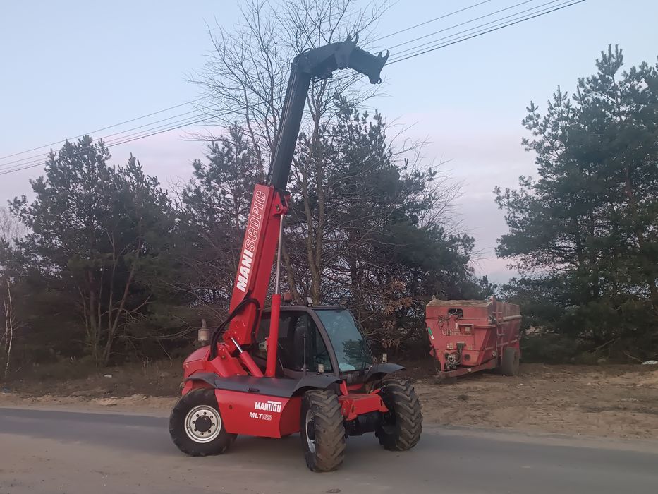 Ładowarka teleskopowa Manitou 523 mlt 04r Maków Mazowiecki • OLX.pl