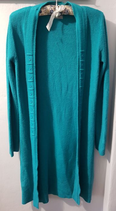 Turkusowy Sweter kardigan Per Una Opis: Żyrardów • OLX.pl