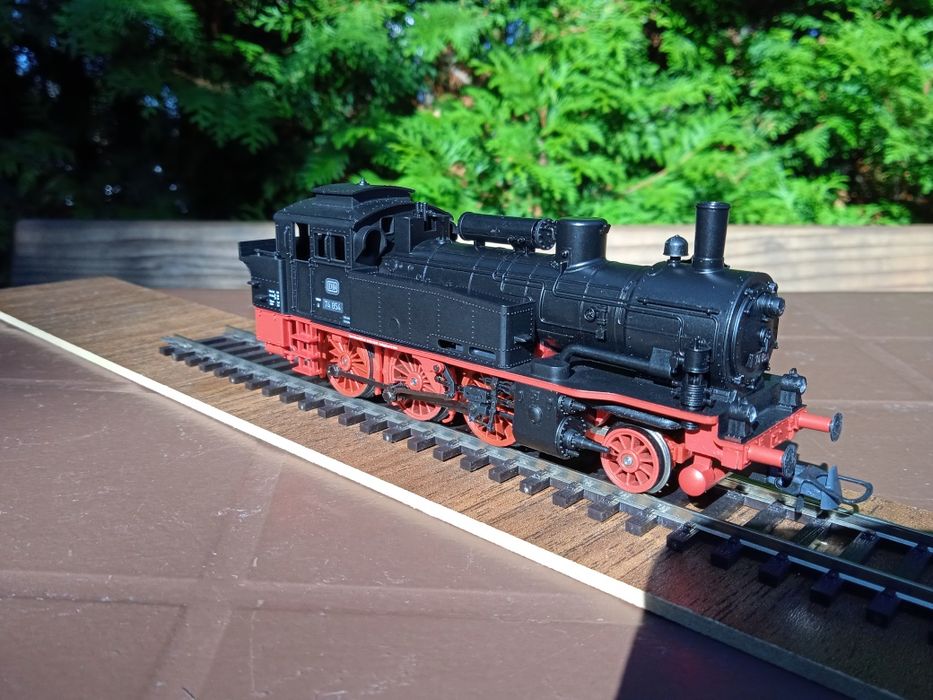 Kolejka H0 - parowóz BR74 Trix jak Piko Roco ,gniazdo DCC na PKP Oki2 ...