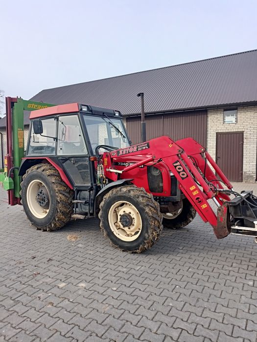 Zetor 7340 z ładowaczem czołowym Dąbrowa • OLX.pl