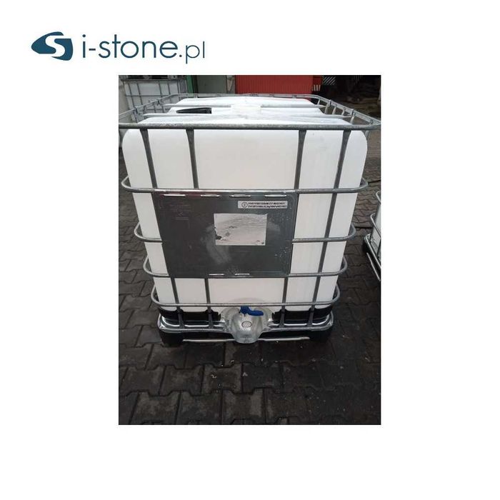 Kontenery IBC 1000 na paletach plastik lub metal UN ADR małzer mauser ...