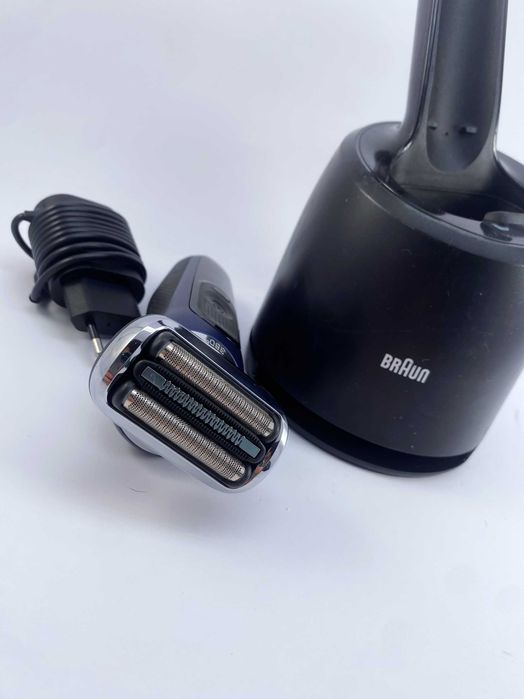НОВА! Електробритва braun s7 series 7 браун темно синя Німецька якість ...