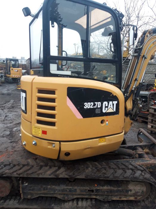 Koparka cat 302.7 caterpillar 2,7tony 2013r. JCB Kubota bobcat Ostrów ...