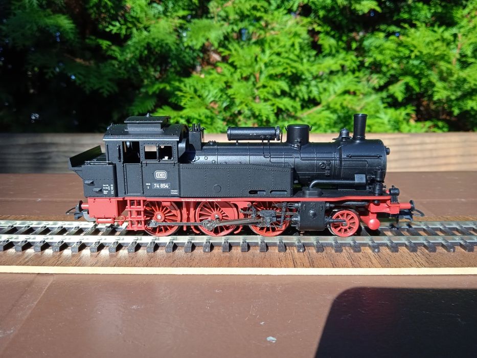 Kolejka H0 - parowóz BR74 Trix jak Piko Roco ,gniazdo DCC na PKP Oki2 ...